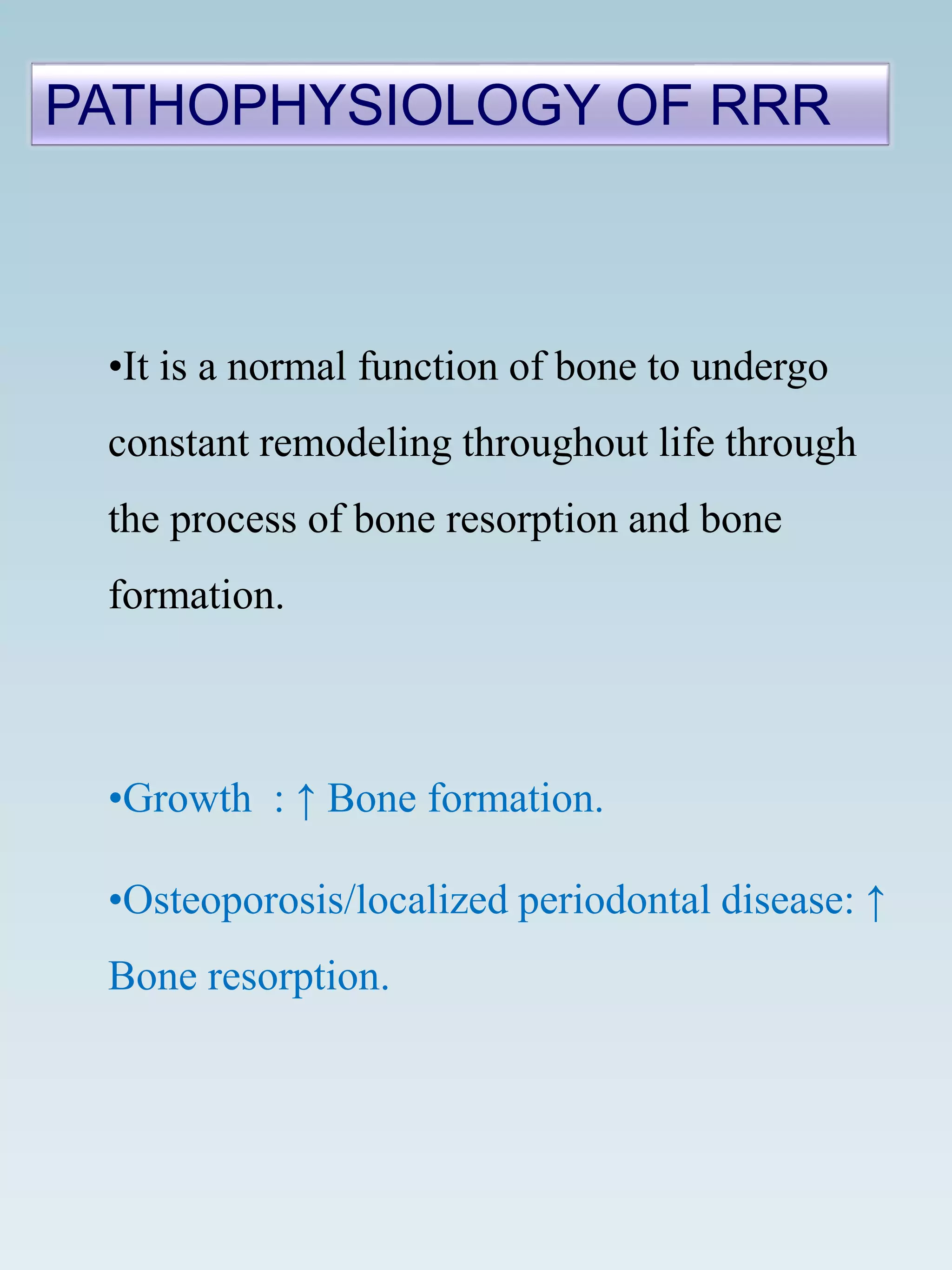 Residual Ridge Resorption | PPTX
