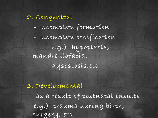 Prosthodontic Management of Mandibular Defects | PPT