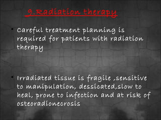 Prosthodontic Management of Mandibular Defects | PPT