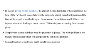 PROSTHODONTIC MANAGEMENT OF MANDIBULAR DEFECTS.pptx