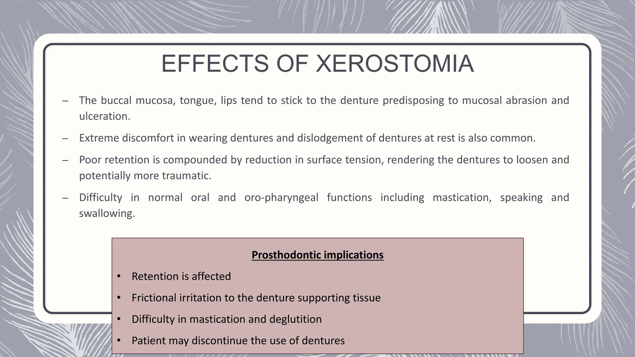 Prosthodontic Management of Xerostomia.pptx