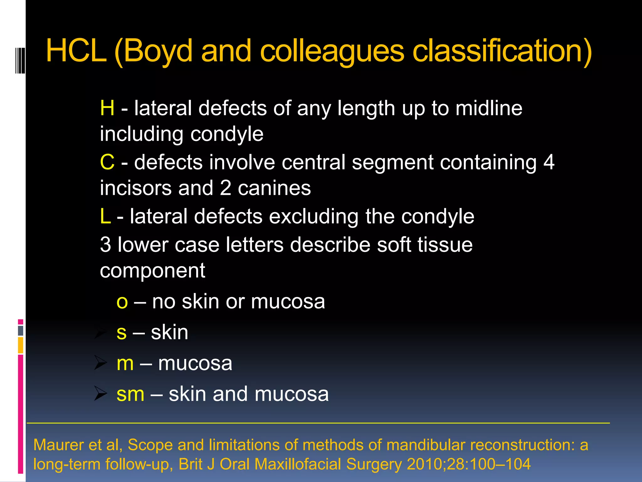 Prosthodontic rehabilitation of mandibulectomy | PPTX