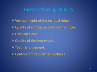 impression techniques of complete denture | PPTX