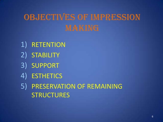 impression techniques of complete denture | PPTX | Dental Health ...