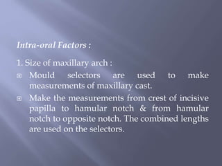 Prosthodontics | PPTX