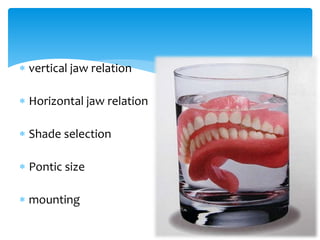 clinical procedure in complete denture | PPT | Free Download