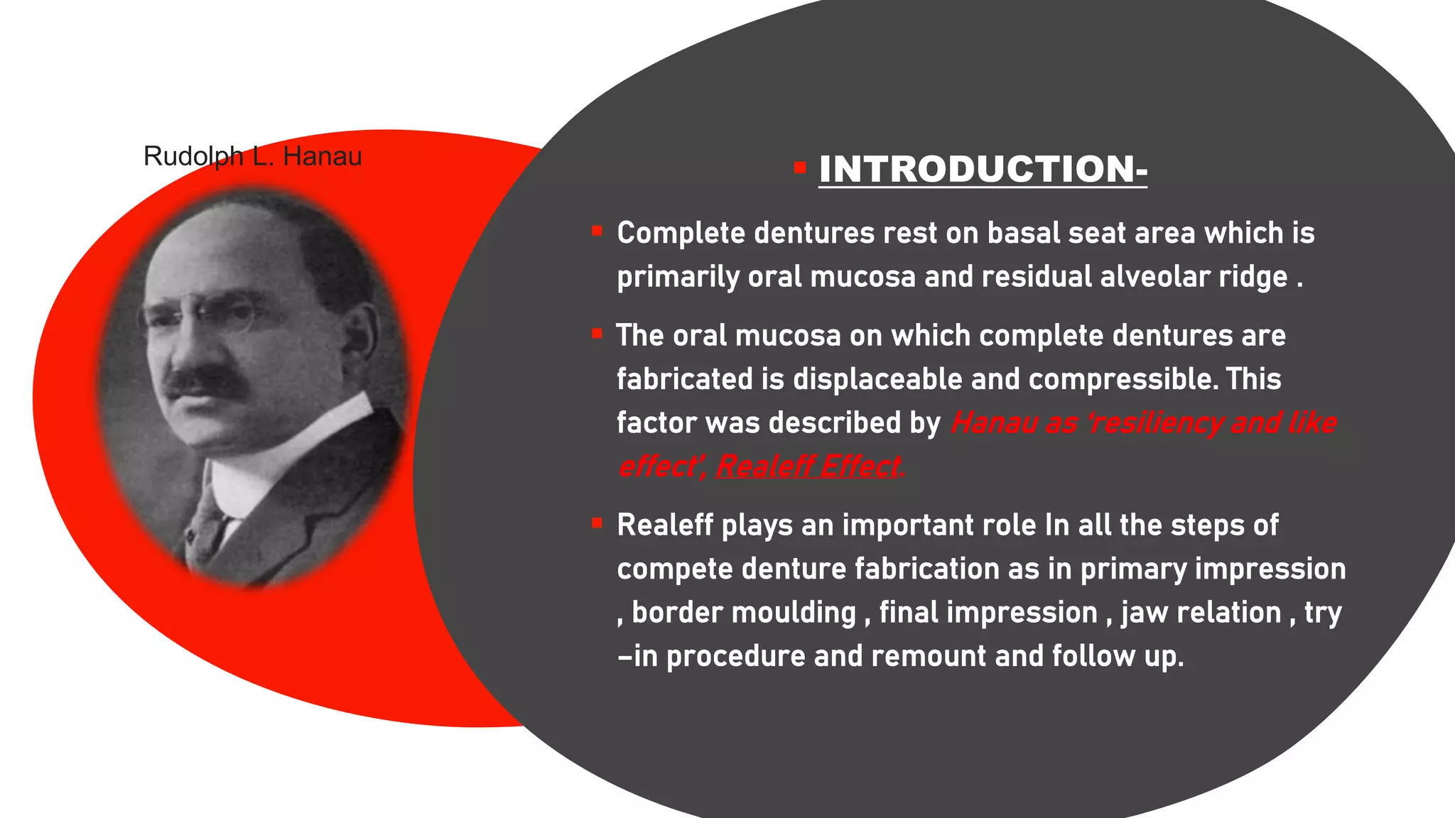 Prosthodontics - realeff relevance in complete denture | PDF