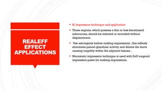Prosthodontics - realeff relevance in complete denture | PDF
