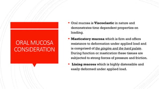 Prosthodontics - realeff relevance in complete denture | PDF