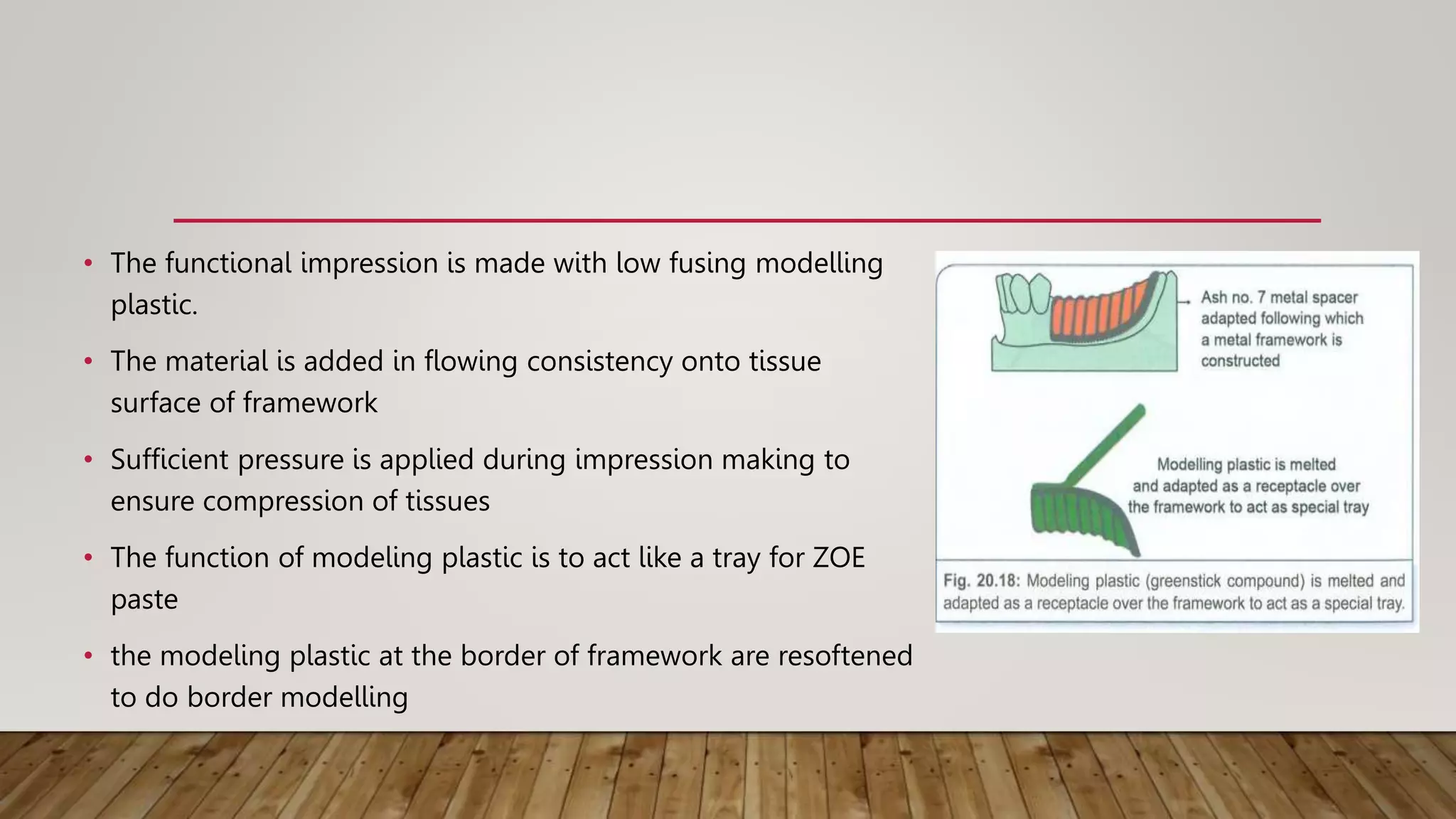 Functional impression in RPD | PPTX