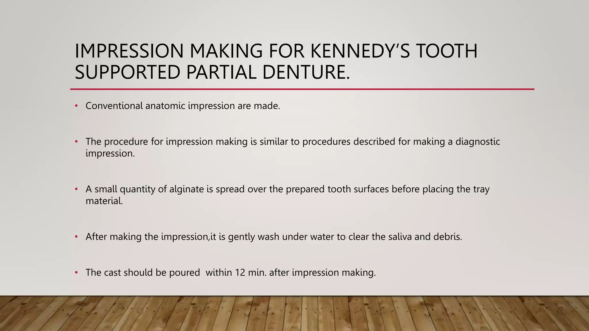 Functional impression in RPD | PPTX