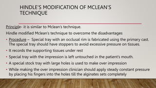 Functional impression in RPD | PPTX