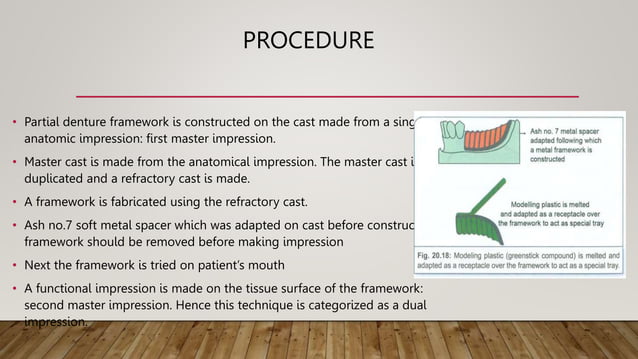 Functional impression in RPD | PPTX | Dental Health | Diseases and ...