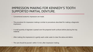 Functional impression in RPD | PPTX