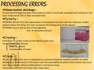 denture base resin presentation | PPT