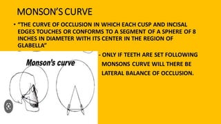 BALANCED OCCLUSION | PDF