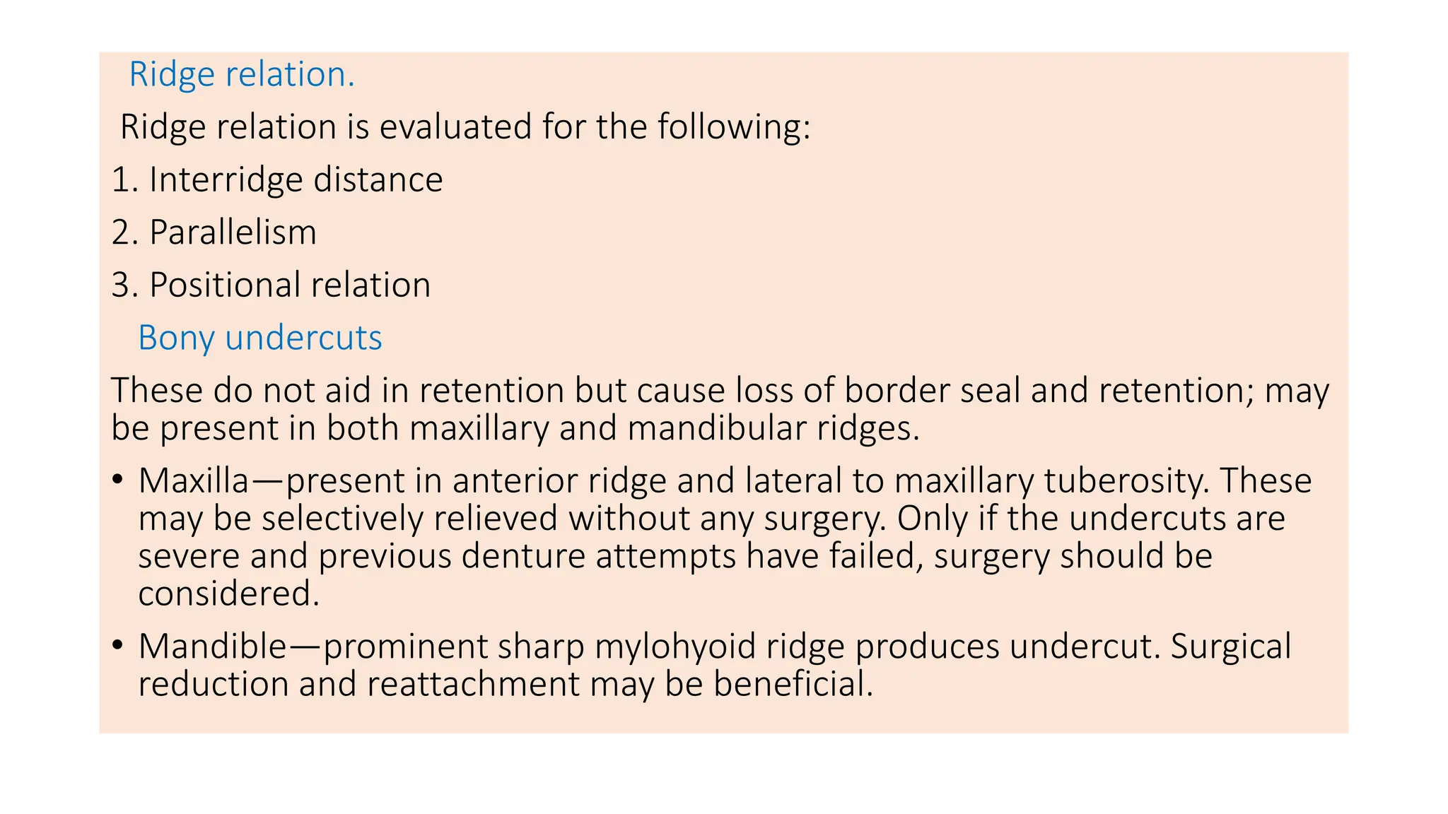 Diagnosis and treatment planning in complete denture | PPTX