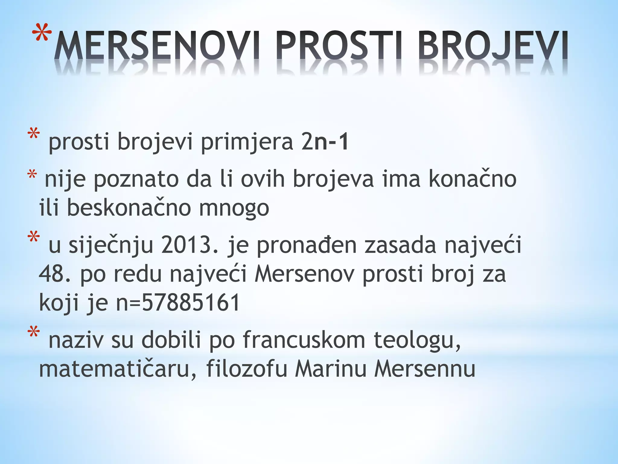 Prosti brojevi | PPTX