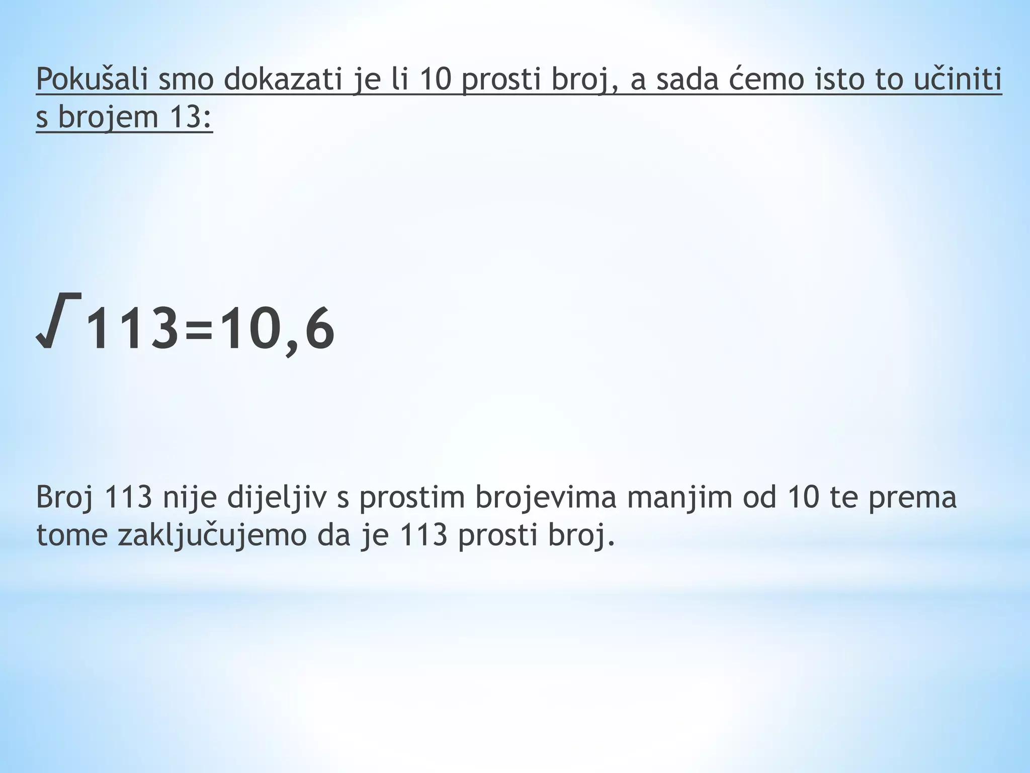 Prosti brojevi | PPTX