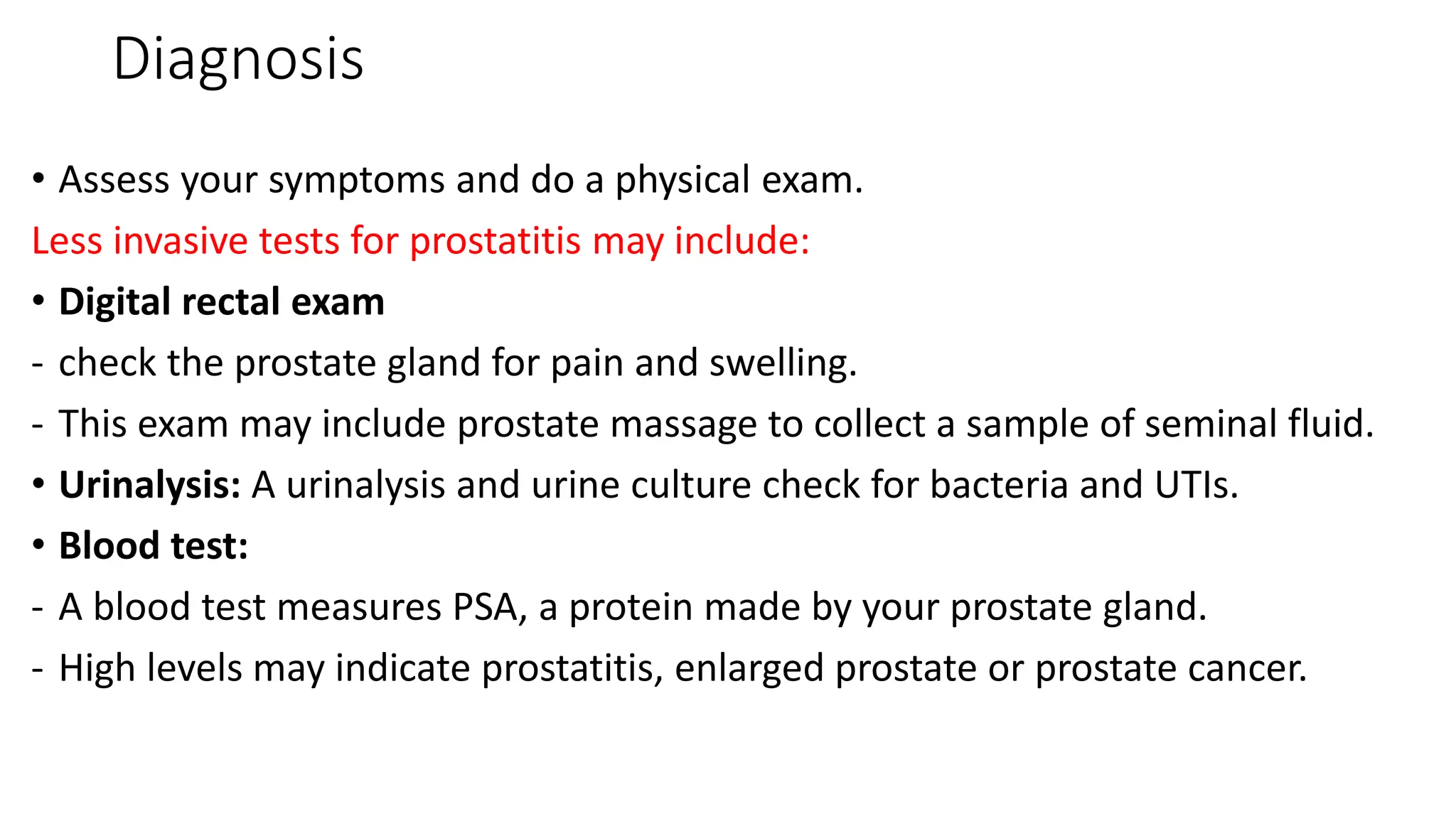 A lecture slide on Prostitis.pptx for nursing students | PPTX