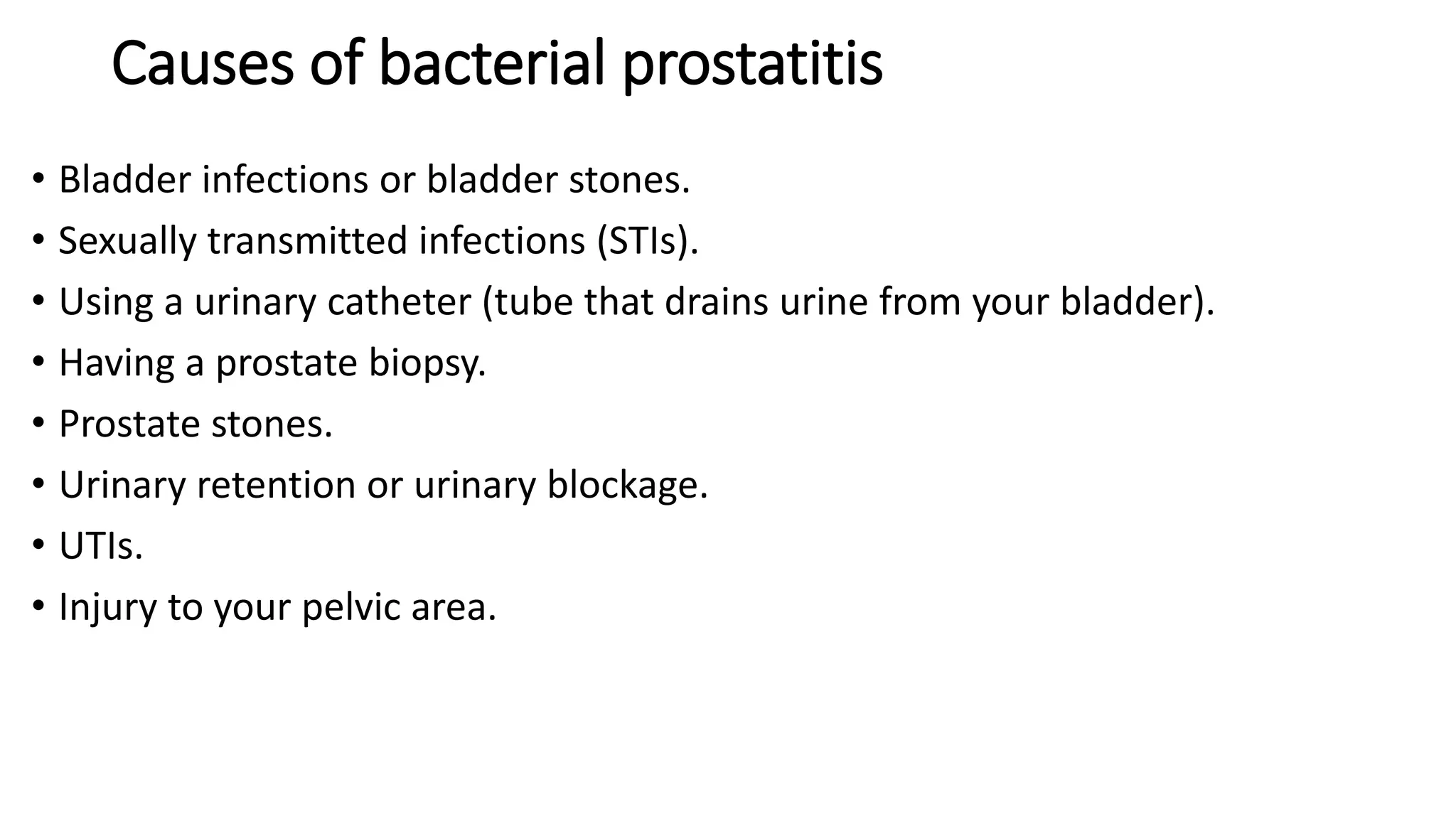 A lecture slide on Prostitis.pptx for nursing students | PPTX