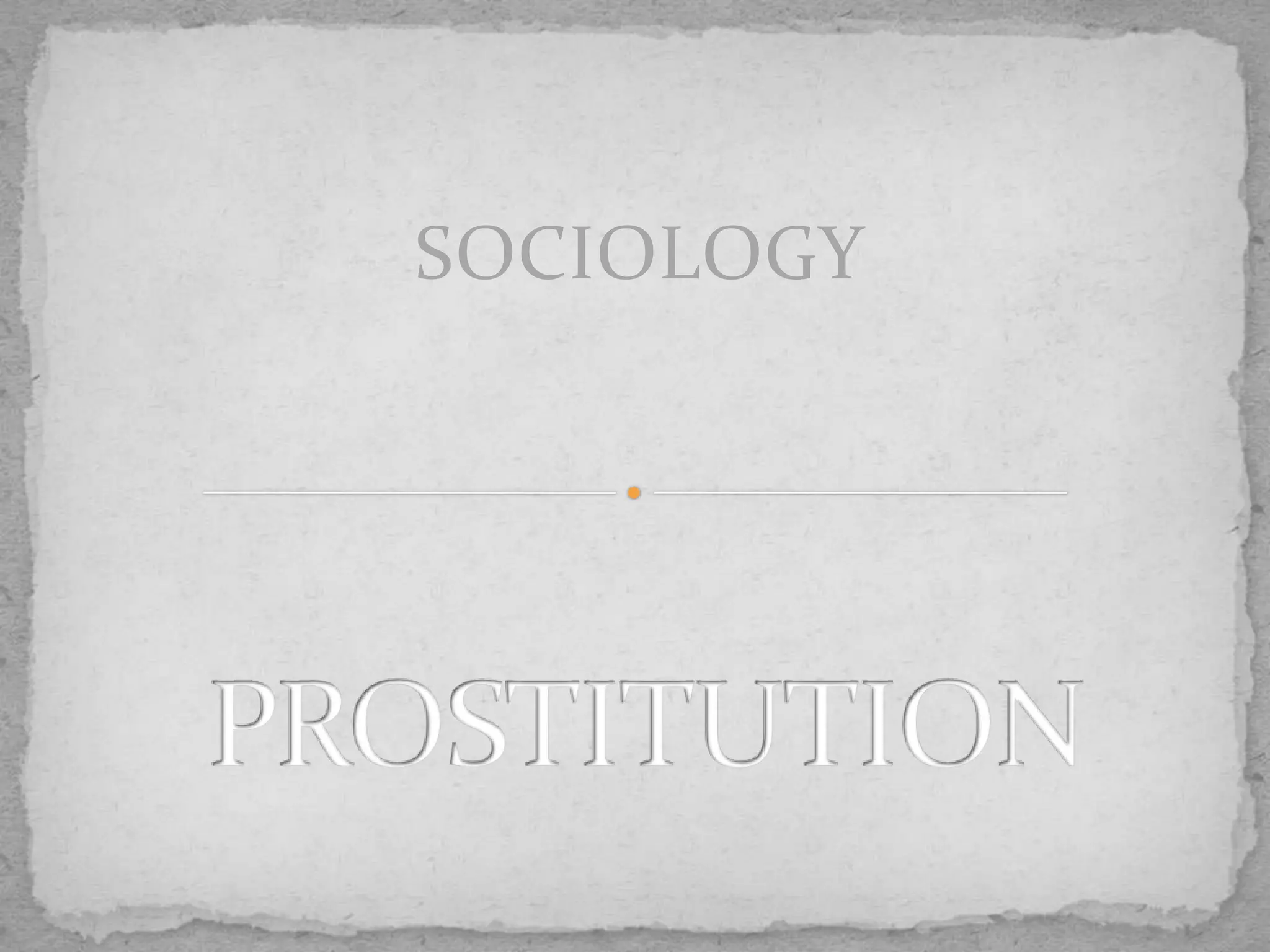 Prostitution | PPT