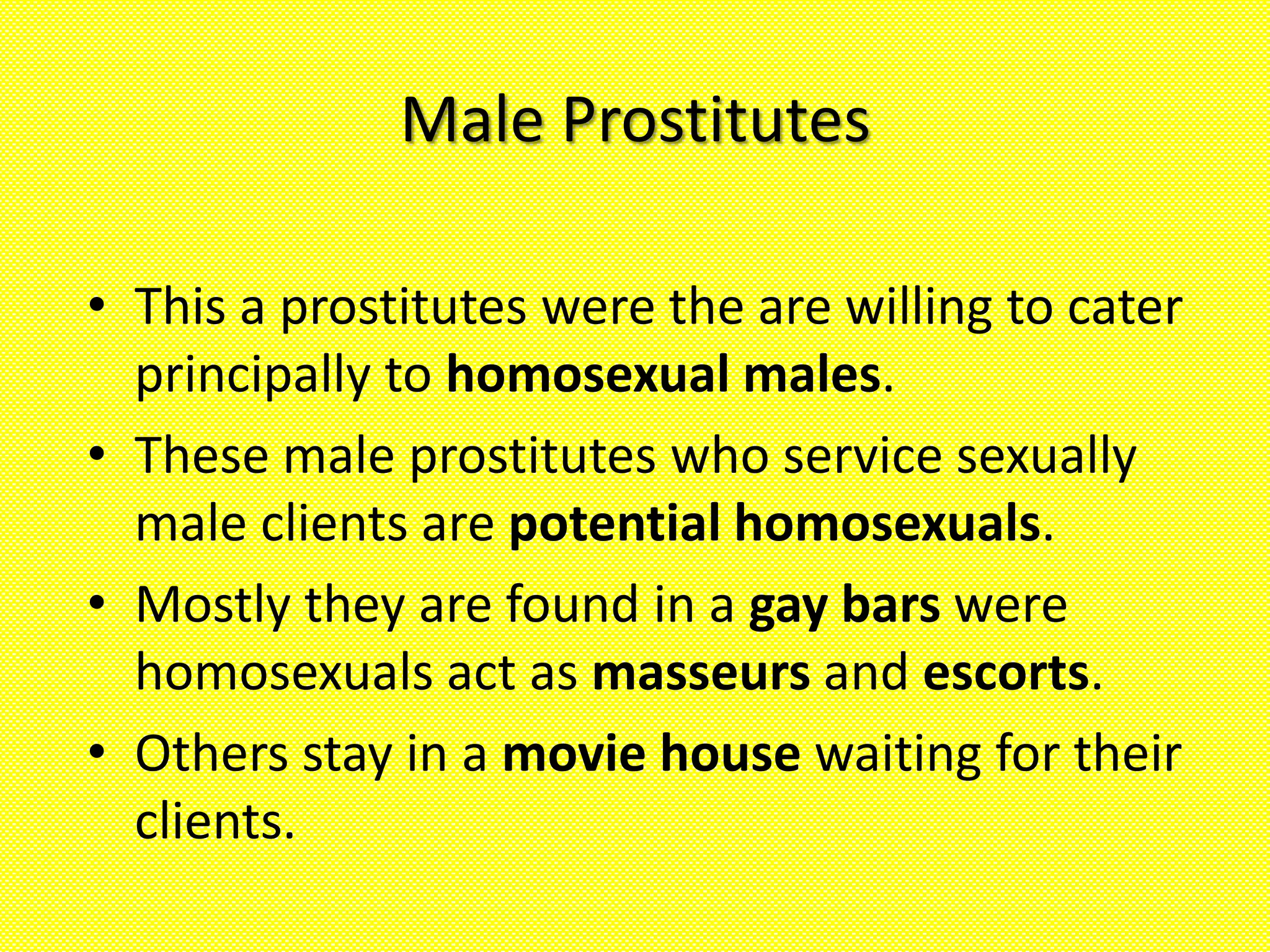 Prostitutions | PPT