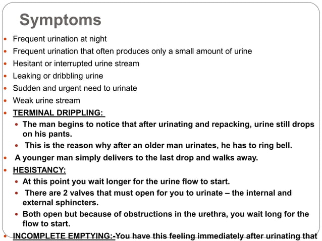 Prostrate Enlargement-Must read for men above 40 | PPT