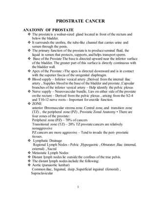 Prostrate cancer | DOCX | Cancer | Diseases and Conditions