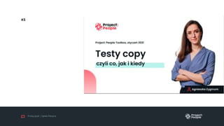 Project: People Edu - Prosty język, Sylwia Paszyna | PDF