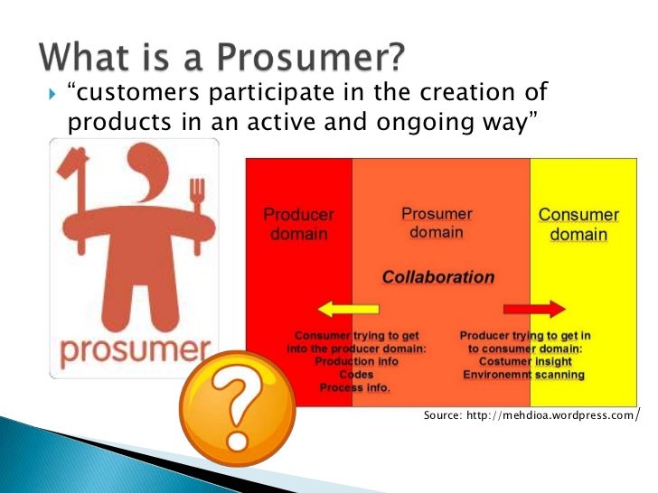 Prosumers