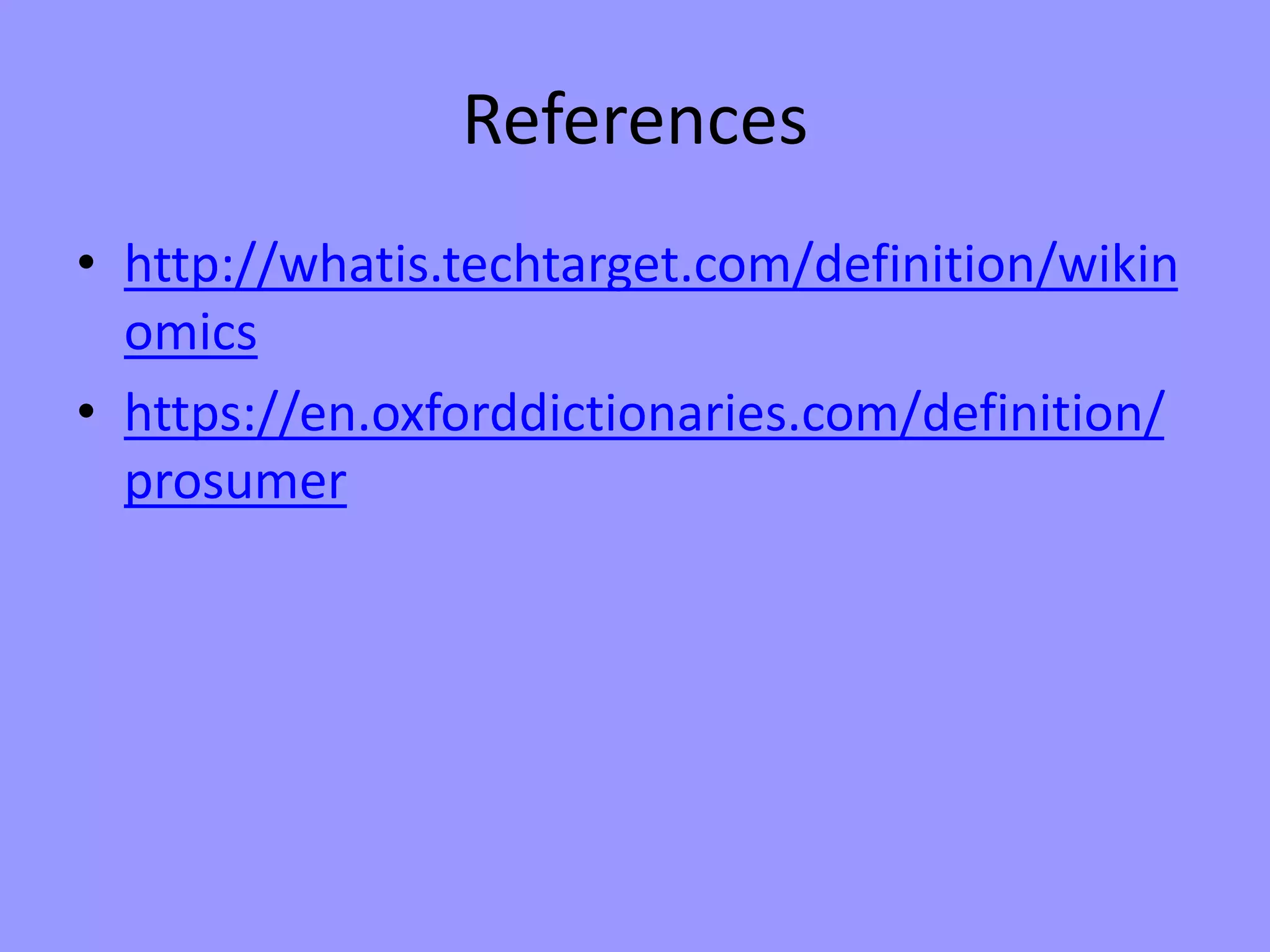 Prosumers-Tapscott and Williams | PPT