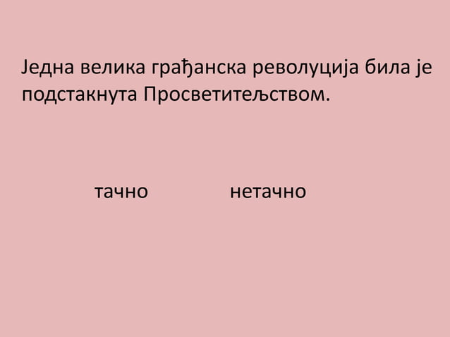 Prosvetiteljstvo romantizam roze poze | PPTX