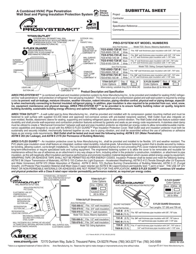 Airex Pro System Kit | PDF | Indoor Environmental Quality | Home & Garden