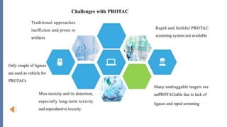 overview on protein targeted chimerase (protac) in recent life | PPTX
