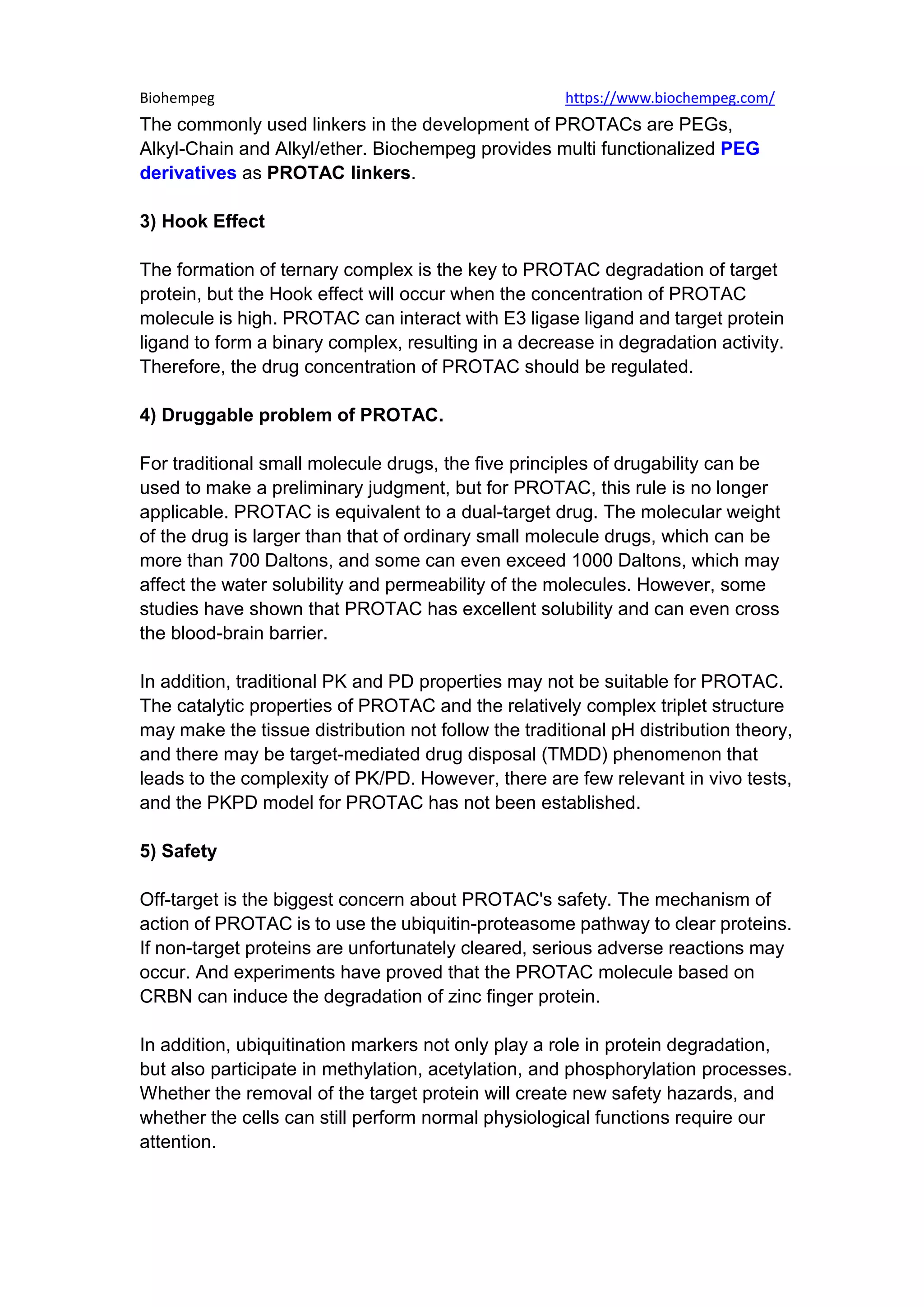 Prota cs and targeted protein degradation | PDF