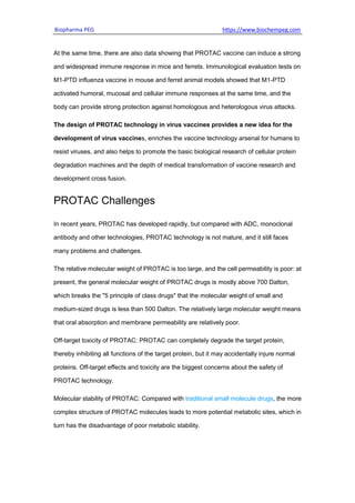 PROTAC Technology A New Application In Influenza Vaccines.pdf