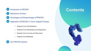 PROTAC Technology in Tumor Targeted Therapy - Creative Biolabs | PPTX