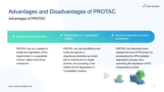 PROTAC Technology in Tumor Targeted Therapy - Creative Biolabs | PPTX