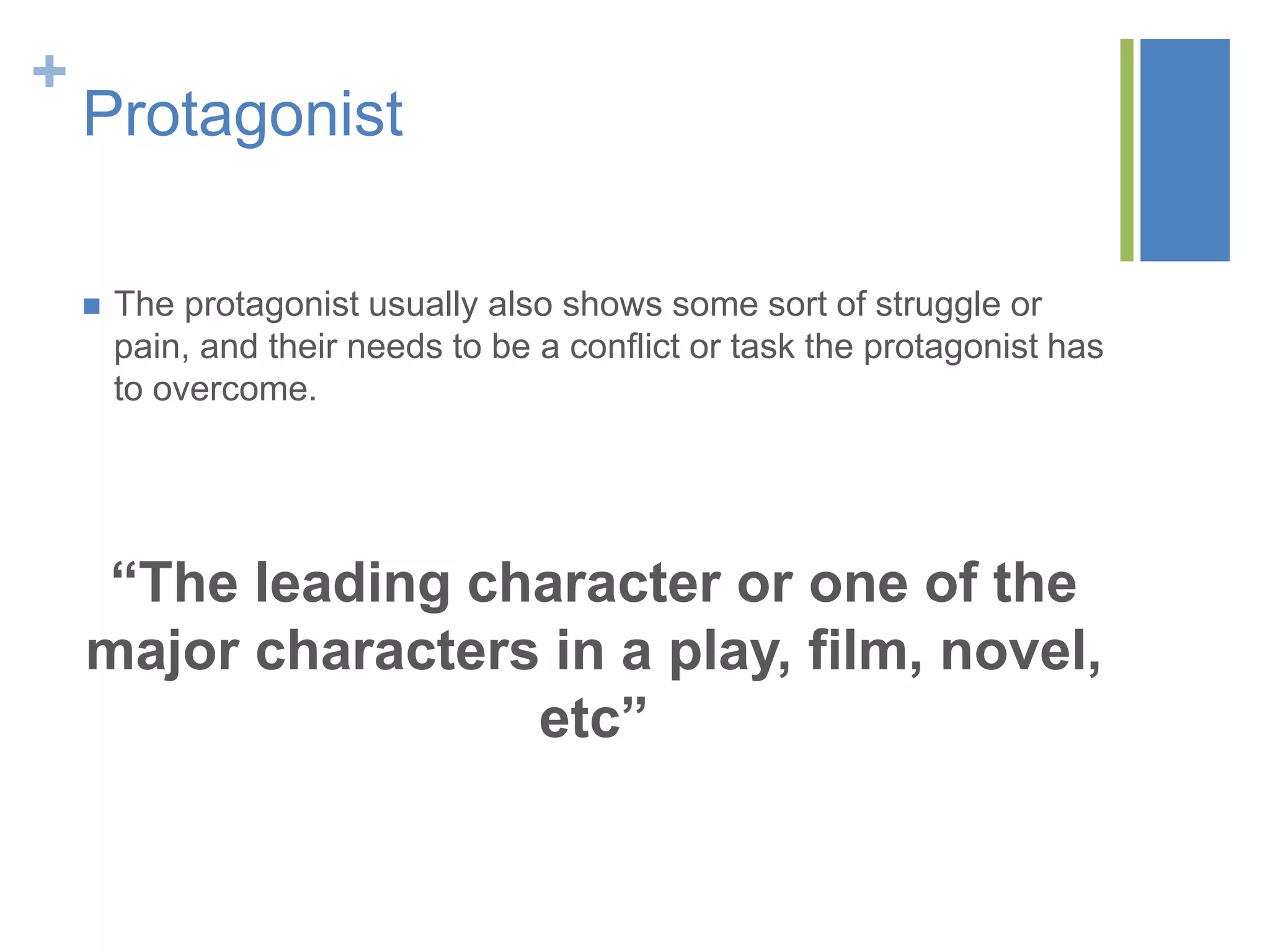Protagonist VS Antagonist | PPTX | Drama | Genres