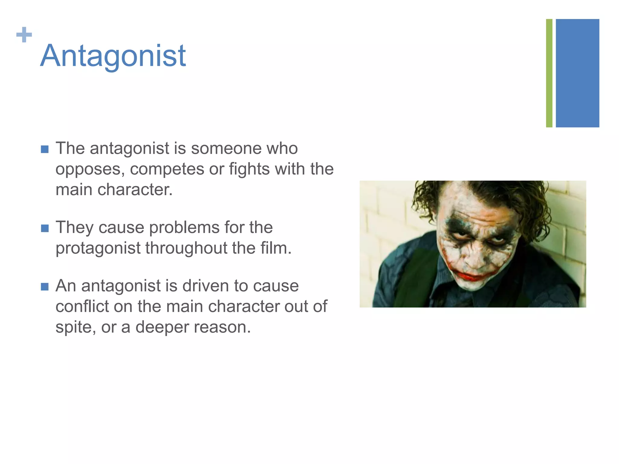 Protagonist VS Antagonist | PPTX