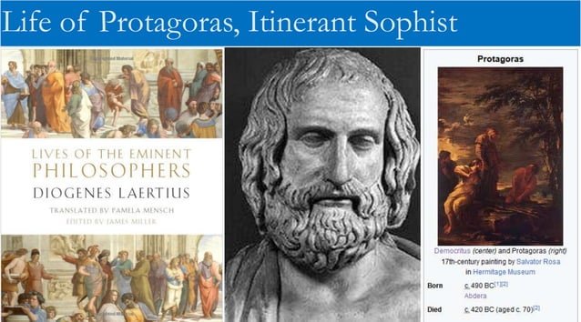 The Sophist Protagoras in Plato’s Dialogues, His Biography and Fragments of His Works | PDF