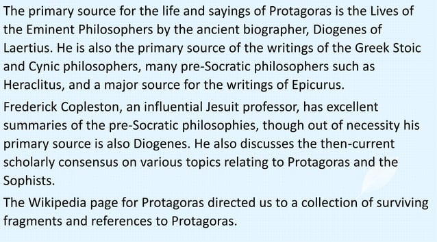 The Sophist Protagoras in Plato’s Dialogues, His Biography and ...
