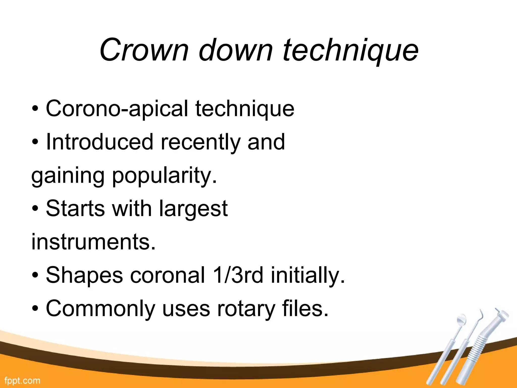 Protaper endodontic system | PPT