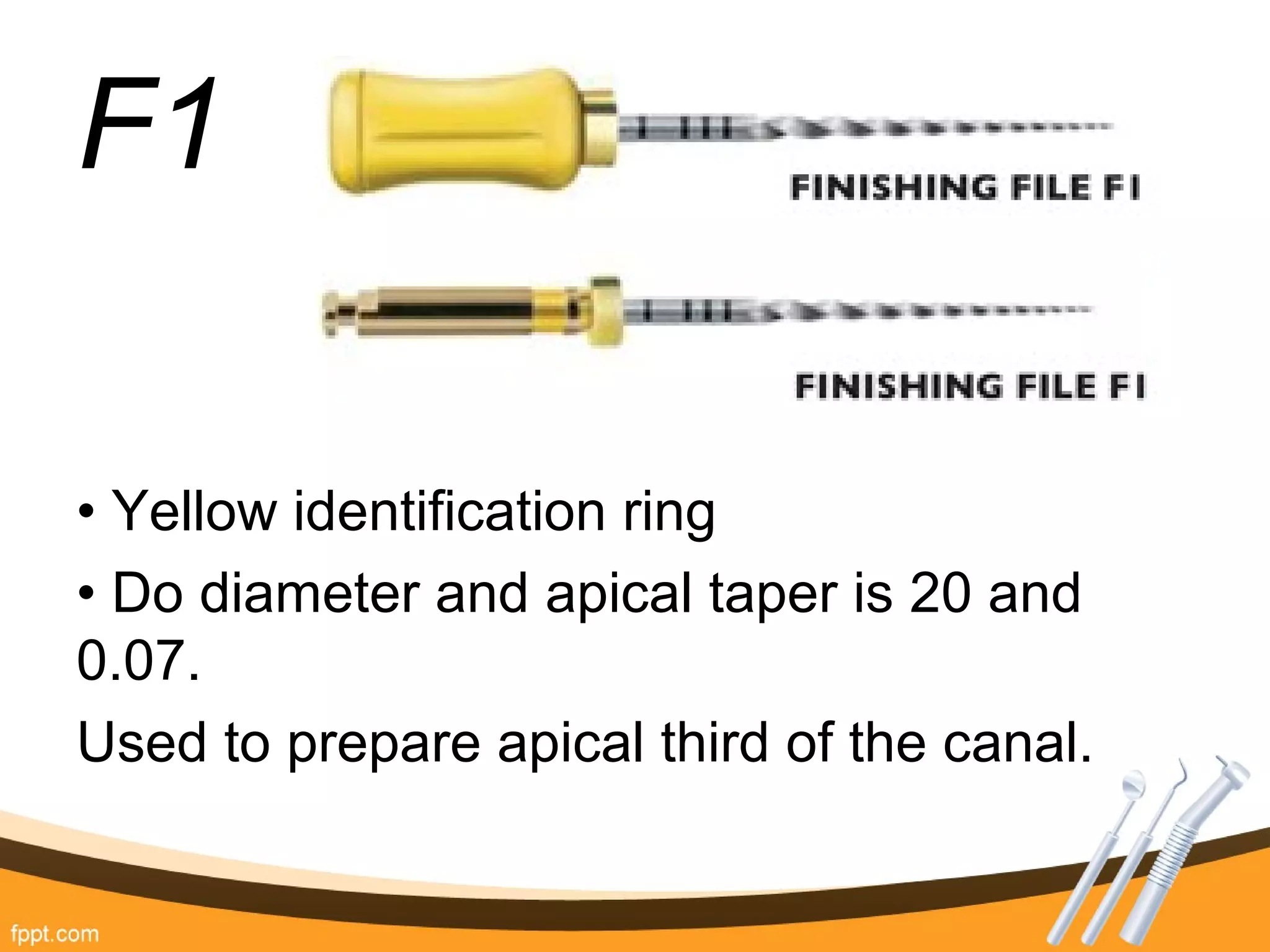 Protaper endodontic system | PPT