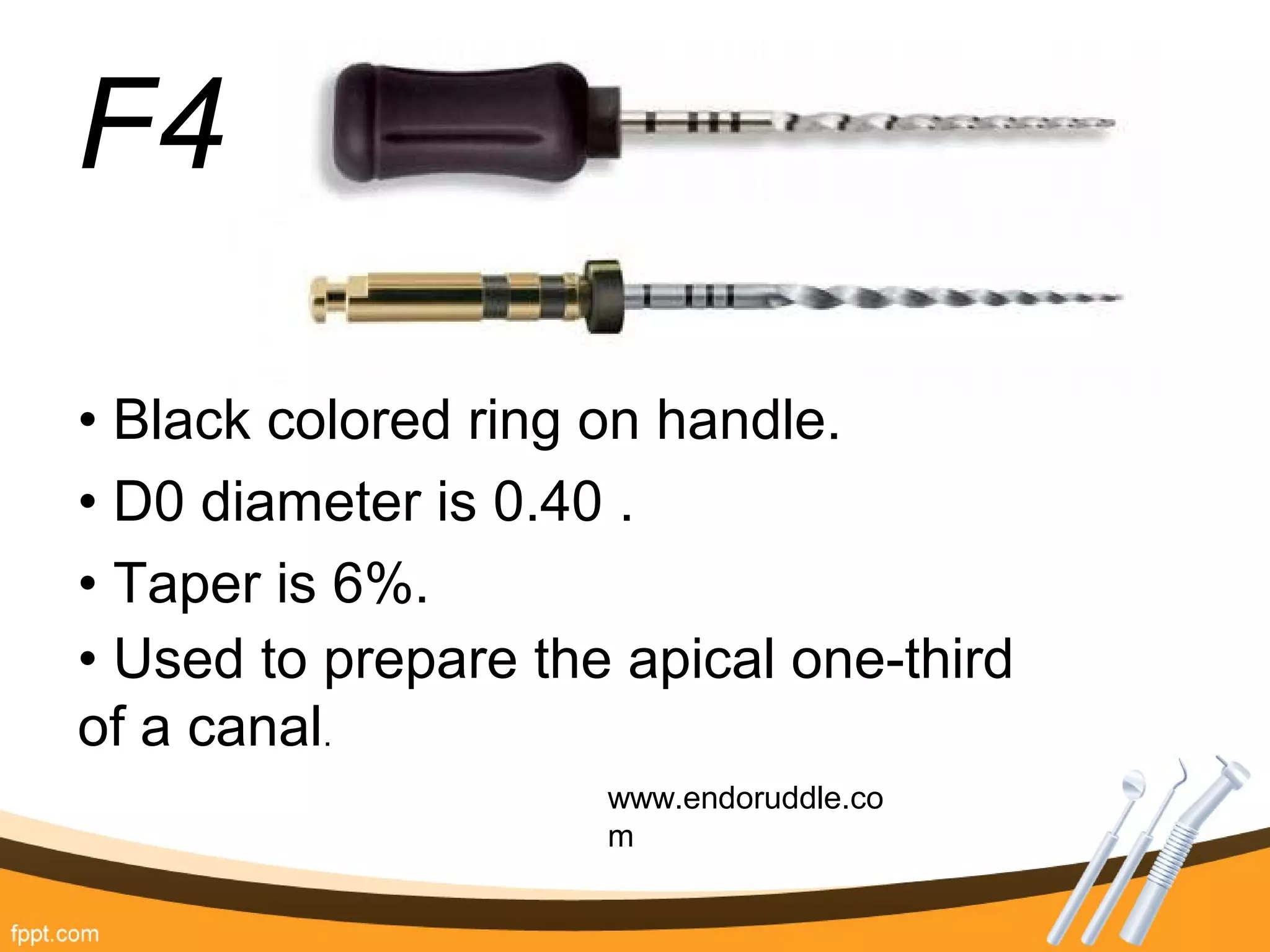 Protaper endodontic system | PPT
