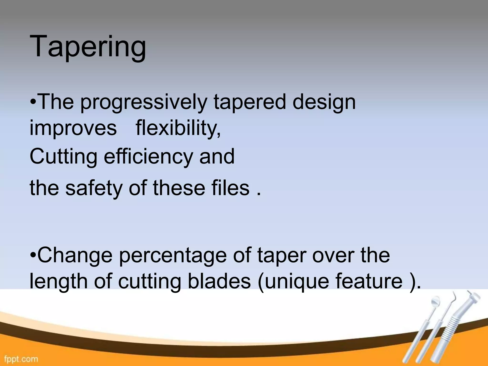 Protaper endodontic system | PPTX
