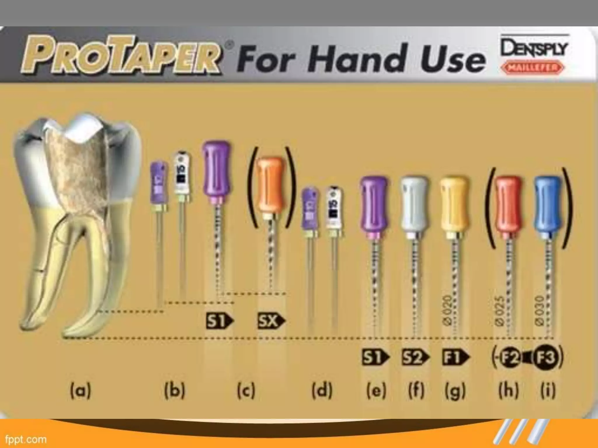 Protaper endodontic system | PPTX
