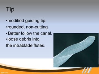 Protaper endodontic system | PPTX