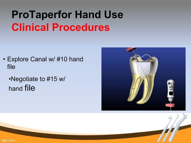 Protaper endodontic system | PPTX